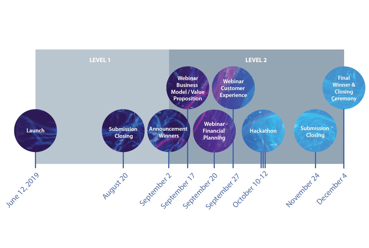 Stages of the competition